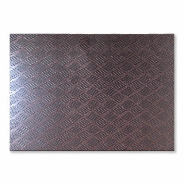Quality Geometric Triangular Mosaic Etched Stainless Steel Panel with Anti-Fingerprint Treatment and Customizable Color Options for sale
