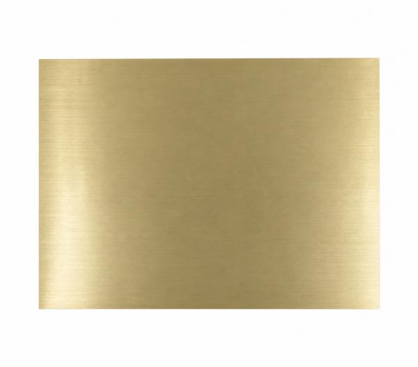 Quality Linear Brushed Stainless Steel Sheet with PVD Titanium Gold Coating and Fingerprint-Resistant Surface for Luxury Interior Wall Cladding for sale