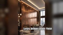 Antique Red Copper Stainless Steel Sheet Premium Finish