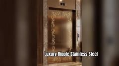 Luxury Black Titanium Stainless Steel Decorative Sheets