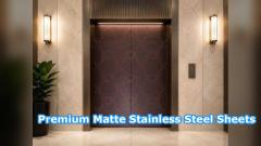 Premium Matte Stainless Steel Decorative Sheets