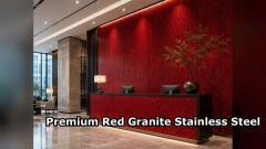 Red Granite Texture Stainless Steel Decorative Sheet