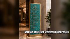 Premium Anti Fingerprint Decorative Stainless Steel Sheets