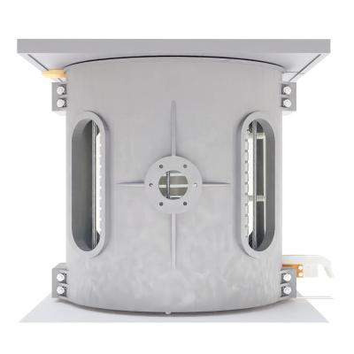 China Factory manager customized industrial smelting steel and aluminum smelting copper online aluminum furnace shell 150KG300KG500KG750KG1T electric furnace for sale
