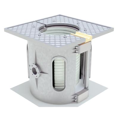 China Factory plant manager online medium frequency furnace, aluminum shell furnace, customized, high quality and low price for sale