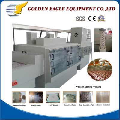 China Máquina de gravação de placas de estêncil SMT com solução de ácido clorídrico férrico e spray duplo à venda