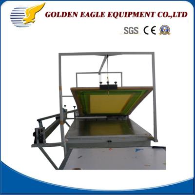 Cina 1200 kg di peso Ge-Sy48 macchina manuale per la stampa a schermo per pannelli decorativi per ascensori in vendita
