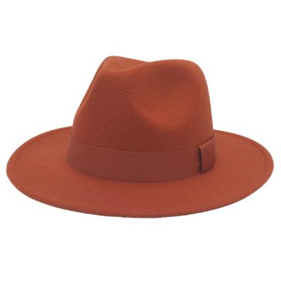 China British Style Lace Accessory Cashmere Felt Hat for Men and Women in Four Seasons Jazz Hat for sale