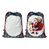 Quality Newest Fashinable 2024 Christmas Gifts Bag Santa Sacks Drawstring Bag Customized for sale