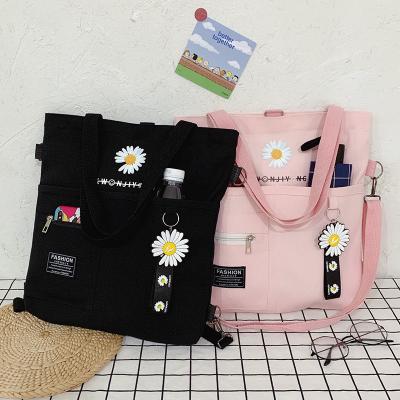 중국 한계를 넘은 생산 캔버스 핸드백 단일 손잡이/띠 및 지퍼 폐쇄 판매용