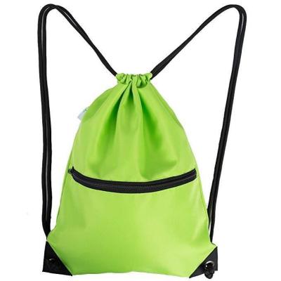 China HAJJ Drawstring Bag Durable Reusable Backpack for Comfortable Polyester Slipper Shoes for sale