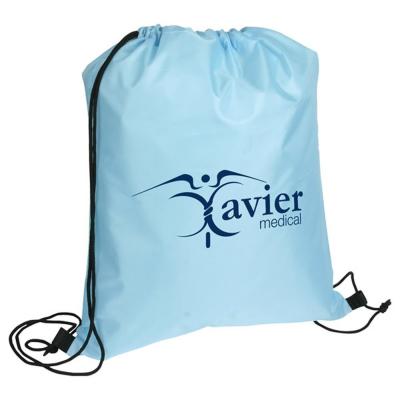 China OEM/ODM Akzeptiert Custom Logo Polyester Zugseil Rucksack für Reisen und Sport zu verkaufen