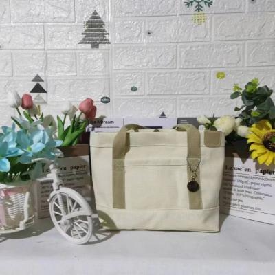 중국 쇼핑 캔버스 식료품 로프 핸들 및 다른 패턴 유형과 함께 토트 가방 판매용