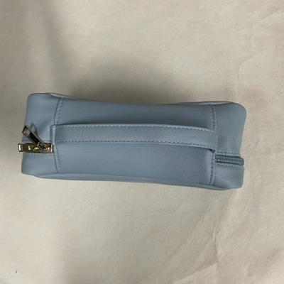 Cina Moda grande borsa trucco impermeabile pelle sacchetto igienico grande piatto portatile tasche interne borsa cosmetica personalizzata per le donne in vendita