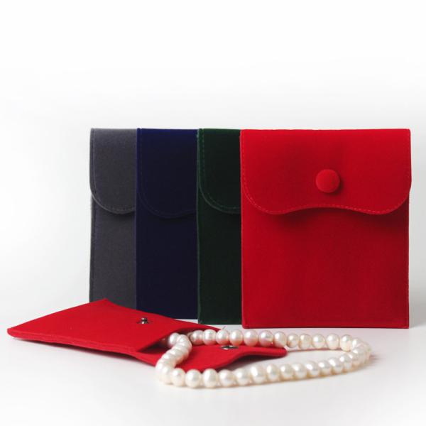 Quality OEM/ODM Acceptable Jewelry Packaging Pouches in Customized Color with Printed for sale