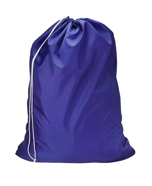 Quality Customized Color Drawstring Nylon Laundry Bag for Heavy Duty Washing in Fashion for sale