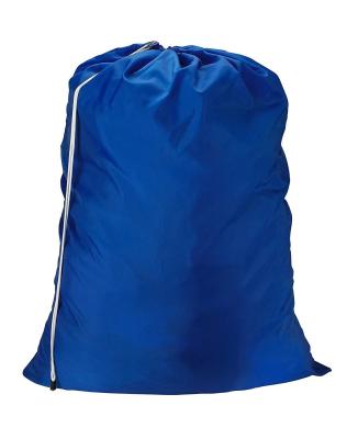 China Custom Logo Folding Nylon Laundry Bags Baskets for Storage Washing Drawstring OEM/ODM for sale