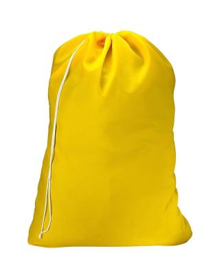 China Commercial Heavy Duty Bulk Laundry Bags Folding Washing Drawstring Nylon Purple Bag for sale