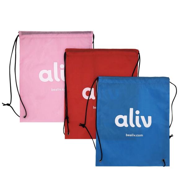 Quality Medium Size Customized Color Cotton Drawstring Bags for Sports and Outdoor Activities for sale