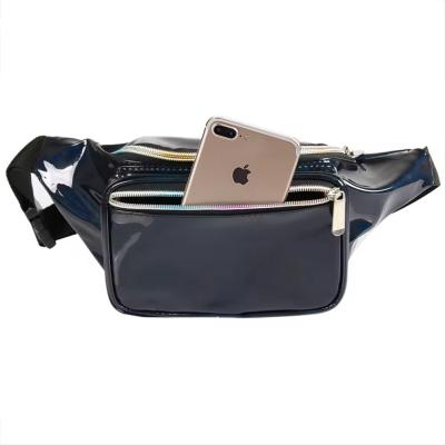 Cina Unisex Holographic Fanny Pack con cintura regolabile per Rave Festival Travel Party in vendita