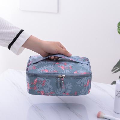 Cina Borsa cosmetica per ragazze all'aria aperta Borsa trucco per donne Toilet organizzatore con stile alla moda in vendita
