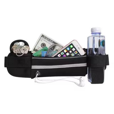 China Outdoor Neoprene Waterproof Hiking Cycling Running Belt Waist Bag Customized Color for sale