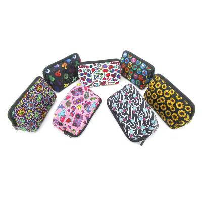 Cina Logo personalizzato Neoprene Sublimazione Borsa Cosmetica Borse di trucco per borse da mano per donne in vendita