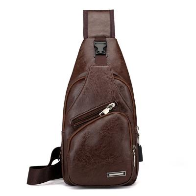 Cina Borsa da petto in cuoio PU unisex per uomini Borsa messaggero a colori personalizzata in vendita