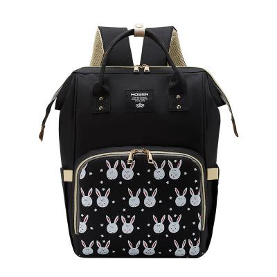 China Convenient Backpack Style Backpack Mummy Baby Diaper Bag with Water Resistant Material for sale