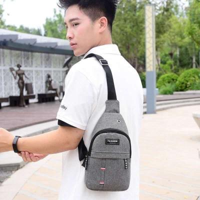 China Youth Unisex Waist Bag Small Backpack for Sports Trend Solid Color Single Shoulder Messenger Bag for sale