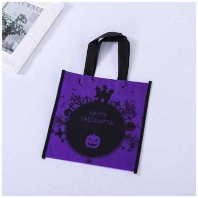 Cina Decorazioni di Halloween Requisiti Bambino Portabile Pumpkin Stoff Candy Bag per Kids Party in vendita