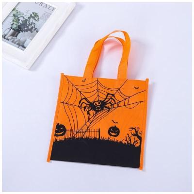 Cina Decorazioni di Halloween Requisiti Bambino Portabile Pumpkin Stoff Candy Bag per Kids Party in vendita