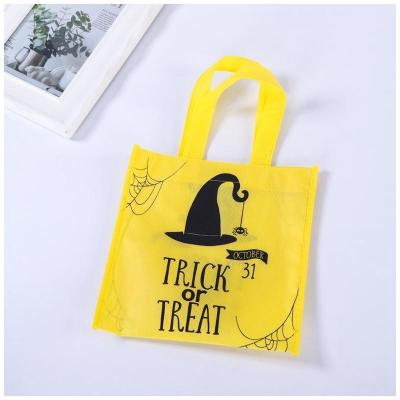 Cina Decorazioni di Halloween Requisiti Bambino Portabile Pumpkin Stoff Candy Bag per Kids Party in vendita