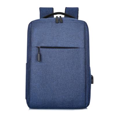 China Black Custom Logo Unisex Ergonomics Anti Theft Smart Nylon Laptop Backpacks with USB for sale