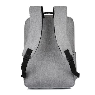 China Black Custom Logo Unisex Ergonomics Anti Theft Smart Nylon Laptop Backpacks with USB for sale