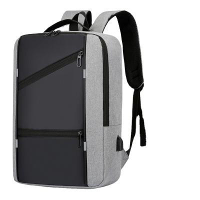 China Male Customized Color Laptop Backpack with Anti-theft Design and USB Charging Port for sale