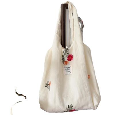 중국 귀여운 꽃 프린트 디자인과 함께 대학생 어깨 가방 판매용