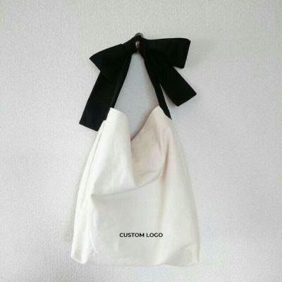 중국 폴리에스테르 배열 친환경 재활용 블랙 핸들 사용자 지정 로고 인쇄 쇼핑 토트 가방 판매용