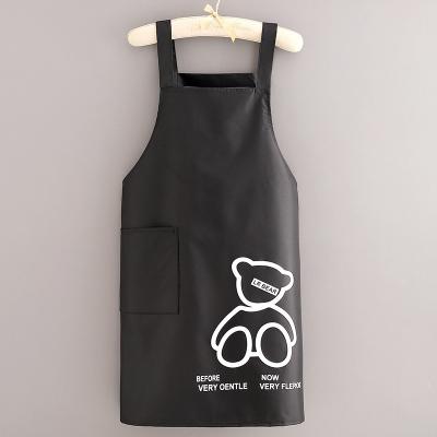 China Custom Print Keuken Kookschort Voor Chef Sublimatie Waterdicht Katoen Polyester Schort Logo Set Te koop