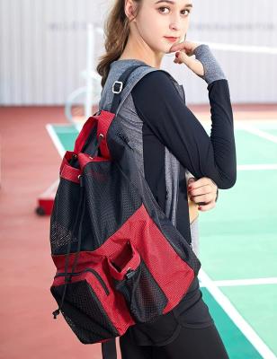 Cina Acceptabile OEM / ODM Bow Pattern Mesh Gym zaino per piscina Beach Yoga Work Gear in vendita
