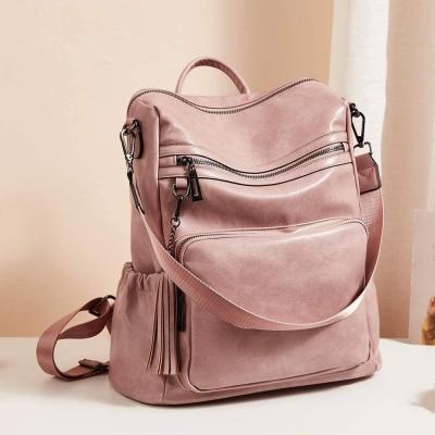 Cina 2021 Female Bagpack Korea Style Trends Backpack femminile con materiale di rivestimento in poliestere in vendita