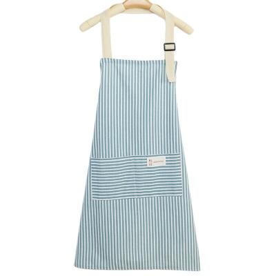 Personaliza el delantal de cocina con el logotipo de ropa de algodón... el uniforme del personal de servicio para el bar del restaurante.