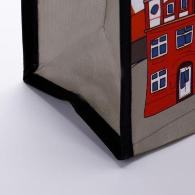 중국 최신 패션 스타일을 위한 맞춤형 재사용 직물 직물 비 직물 식료품 쇼핑백 판매용