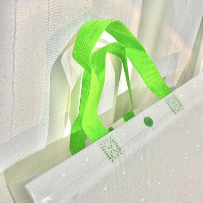 China Bolso de toque no tejido con esquinas curvas y color personalizado Eco-compras personalizadas en venta