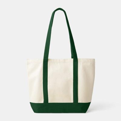 China Organic Reusable Foldable Custom Design Print Cotton Canvas Tote Bag for Shopping for sale