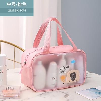 China 3pcs Clear Cosmetic Bag Personalized Customize Travel Bags Letter Pattern Type for sale