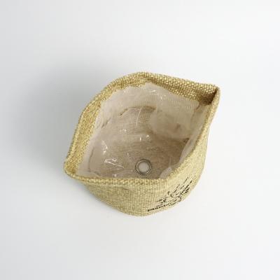 Cina Custom Eco Friendly Logo stampato impermeabile riciclata portabile sacchetto da piantagione vaso da fiori in vendita