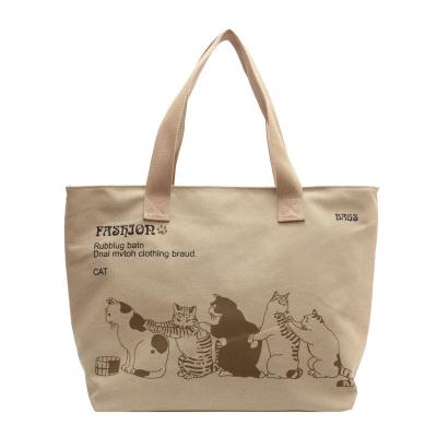 중국 여성 쇼핑용 패션 캔버스 쇼핑 가방 판매용