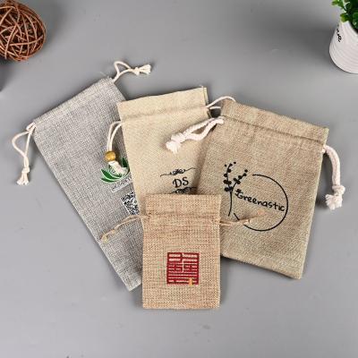 中国 カートゥーン パターン カスタム ダイ 環境 保護 ハンプ ファッション 麻 引き出し ストリング バッグ 販売のため