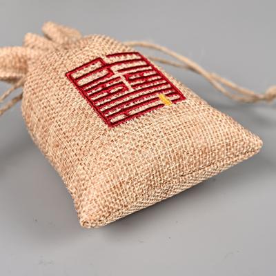 中国 カートゥーン パターン カスタム ダイ 環境 保護 ハンプ ファッション 麻 引き出し ストリング バッグ 販売のため